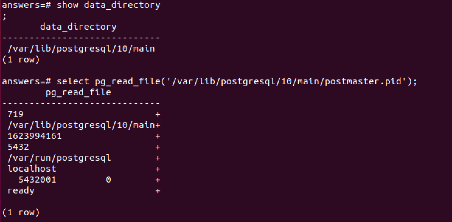 PostgreSQL注入基本操作 | Technical Memorandum