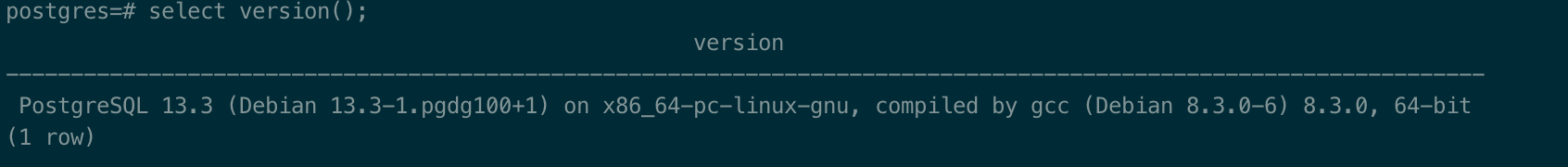 PostgreSQL注入基本操作 | Technical Memorandum